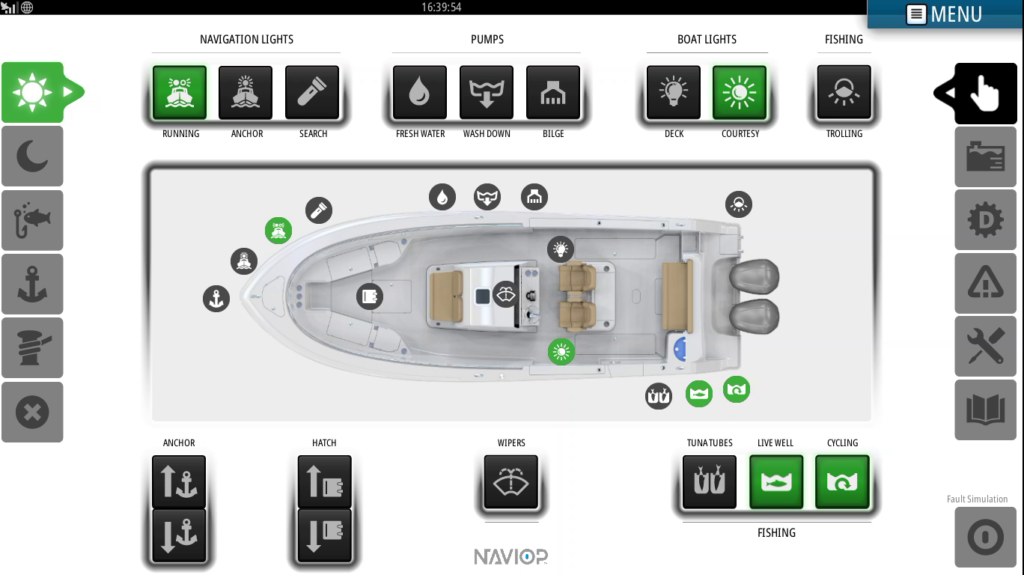 Sistema de controle inteligente Naviop Loop, da Navico, já chegou ao Brasil