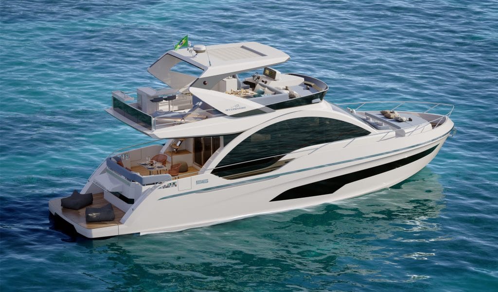 Intermarine Yachts projeta lançamento de lancha de 56 pés no Boat Show