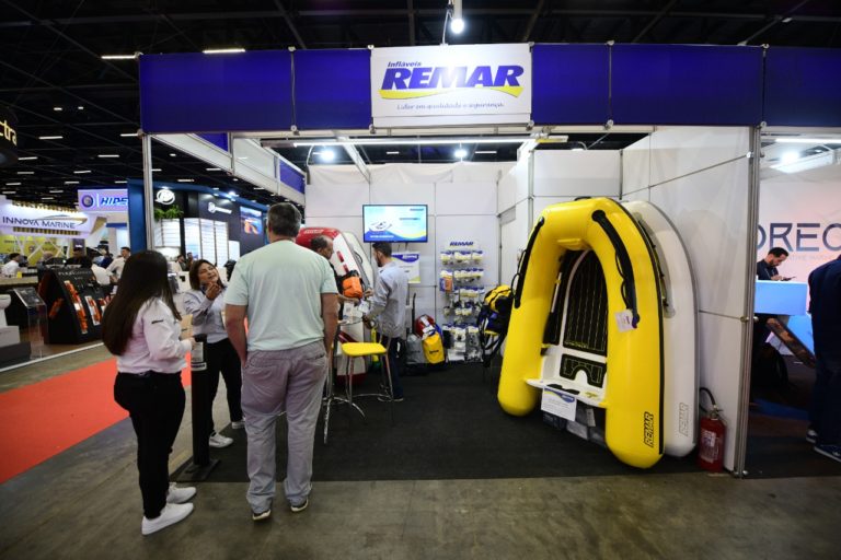 Botes infláveis dobráveis Single Plus da Remar foram lançados no Boat Show