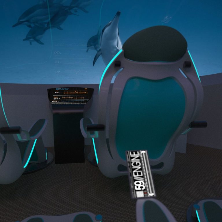 Submarino-orca: projeto de submergível tem design inusitado