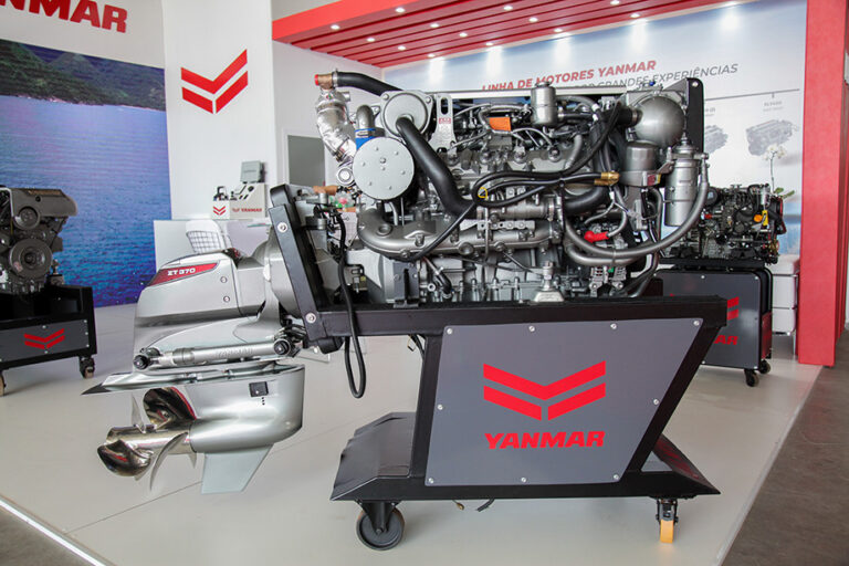 Yanmar no Rio Boat Show 2023: 8LV é sucesso no evento