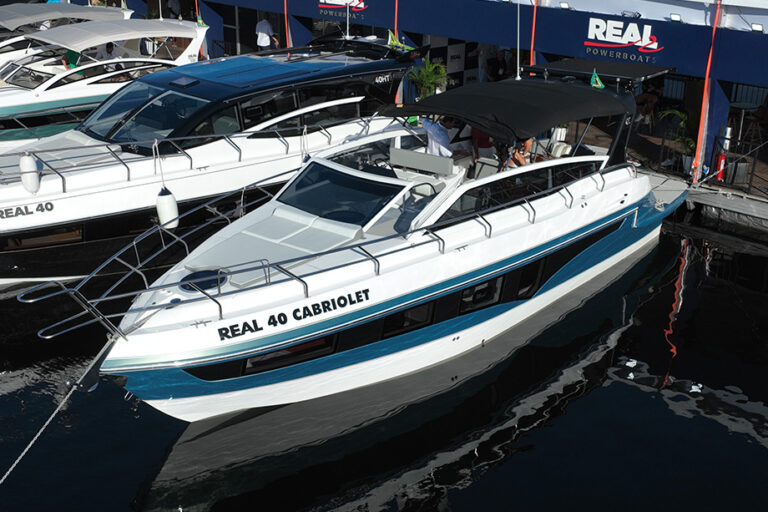 5 diferenciais da Real 40 Cabriolet Rio Boat Show 2023