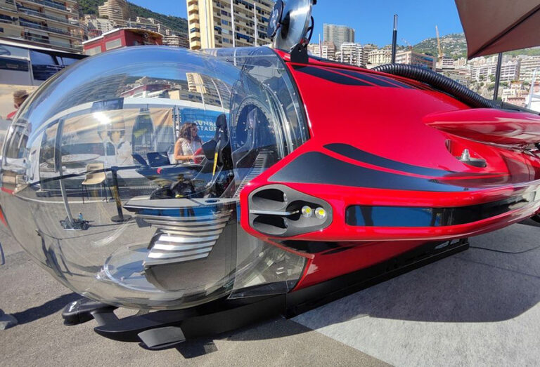 Submarino Super Sub é apresentado no Monaco Yacht Show